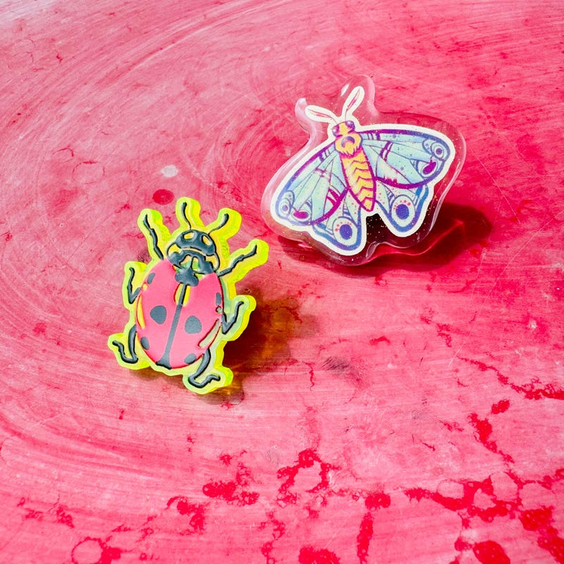Bug Pin - Etsy