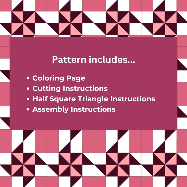 Yankee Puzzle Quilt Block Pattern (PDF Download) - Etsy