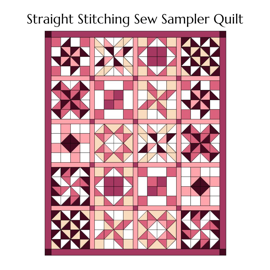 Uneven 9 Patch Quilt Block Pattern: Beginner-friendly Design (PDF ...