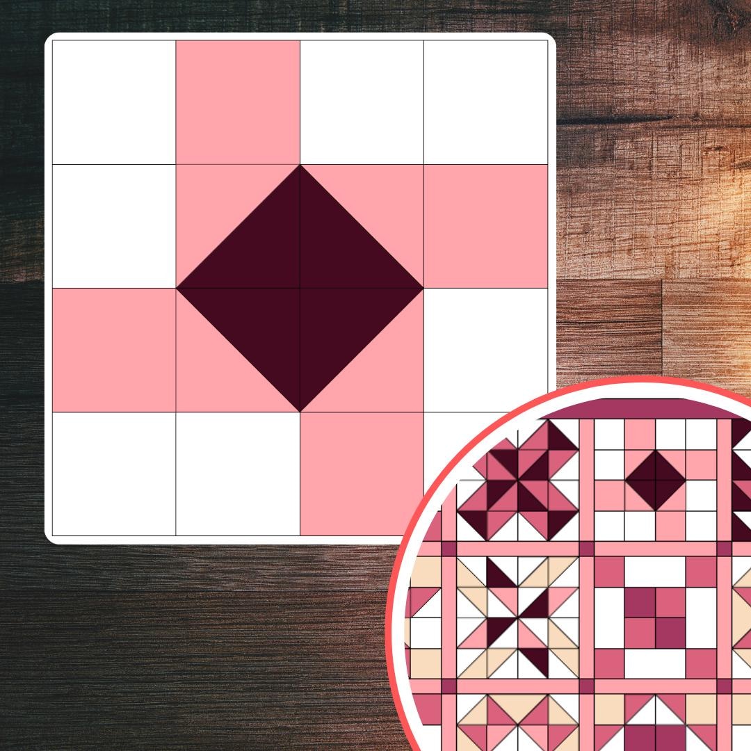 Susannah Quilt Block Pattern | Beginner Friendly PDF - Etsy