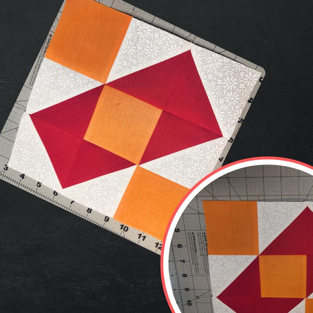 Sunset Path Quilt Block Pattern: Beginner-friendly (PDF Download) - Etsy
