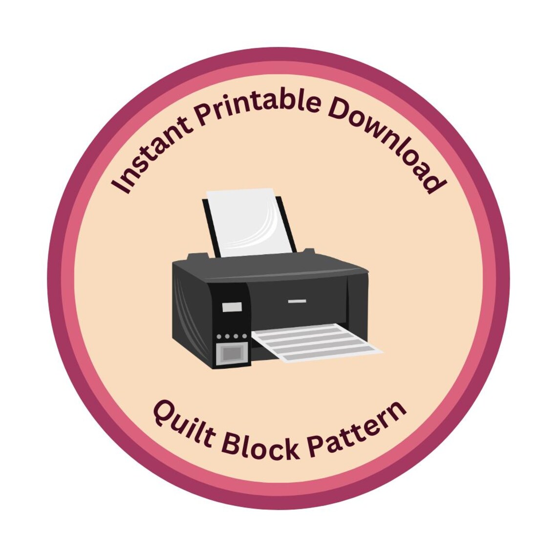 Uneven 9 Patch Quilt Block Pattern: Beginner-friendly Design (PDF ...