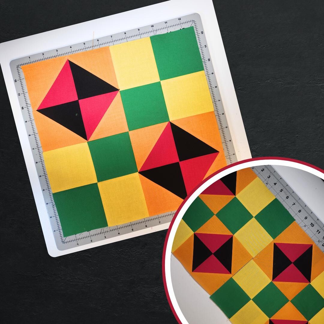 Harlequin Medley Quilt Block Pattern: Beginner-friendly (PDF Download ...