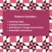 Old Tippecanoe Quilt Pattern | Beginner Friendly PDF Block - Etsy