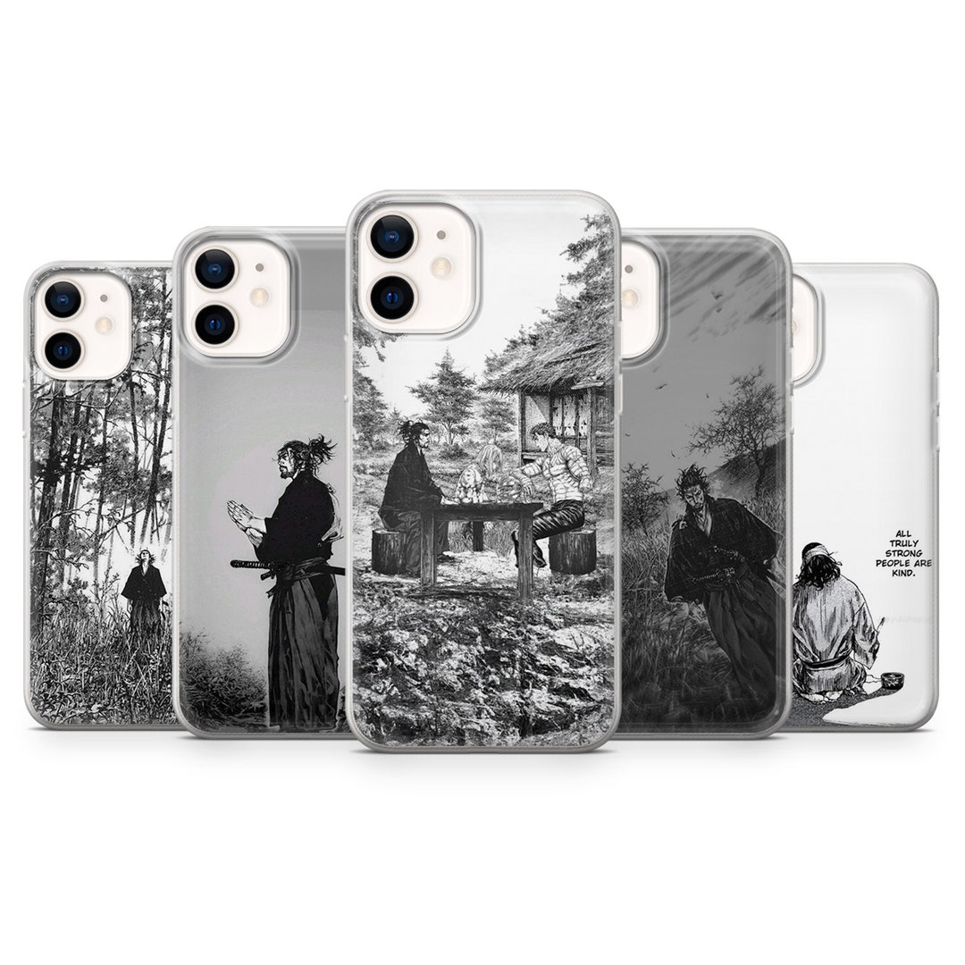 Vagabond Phone Case Berserk Manga Cover for iPhone 15, 14, 13, 12, 11, Xr Samsung S23 Ultra, S22 ...