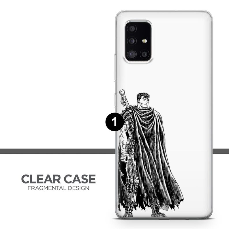 Berserk Phone Case Anime Art Cover For Iphone 16 15plus 14 13 12 Samsung S24ultra S23fe 