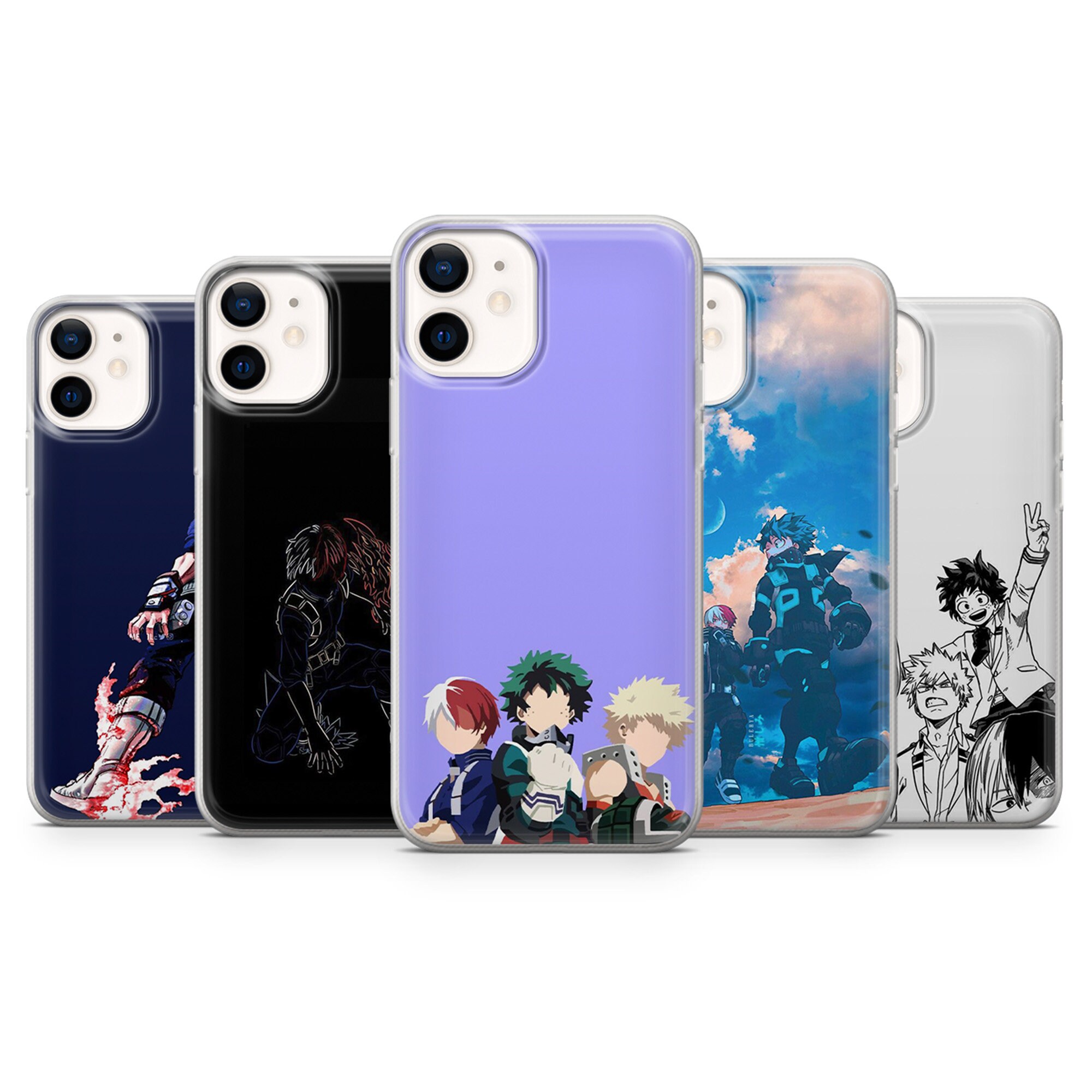 Anime Phone Case MHA Manga Cover for iPhone 16 15plus 14 13 12 Samsung S24ultra S23FE S22 A15 A14 Pixel 9pro XL 8A 8pro 7A 6A Etsy