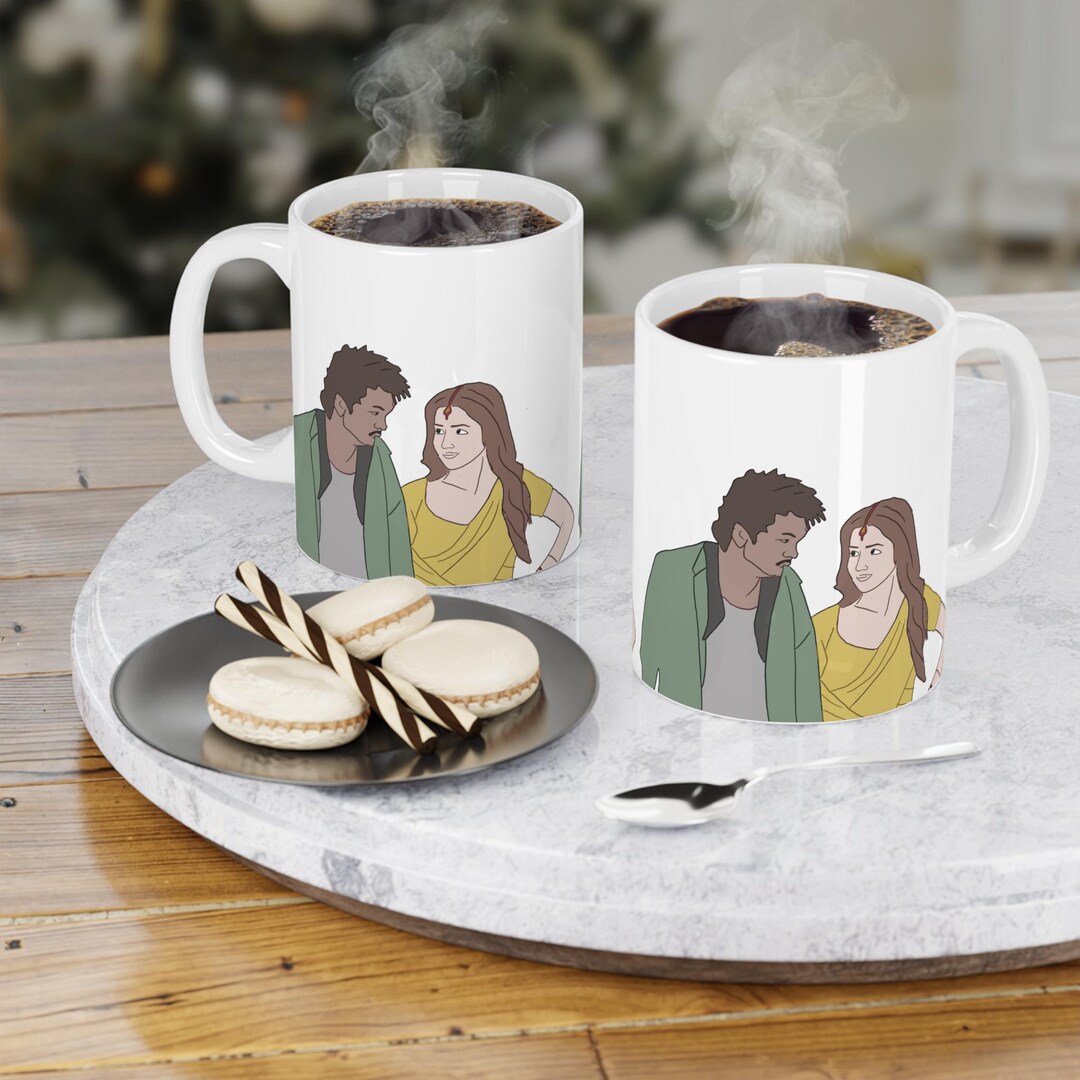 Trisha & Vijay Tamil Valentine Day Gift Ceramic Mugs 11oz15oz20oz - Etsy