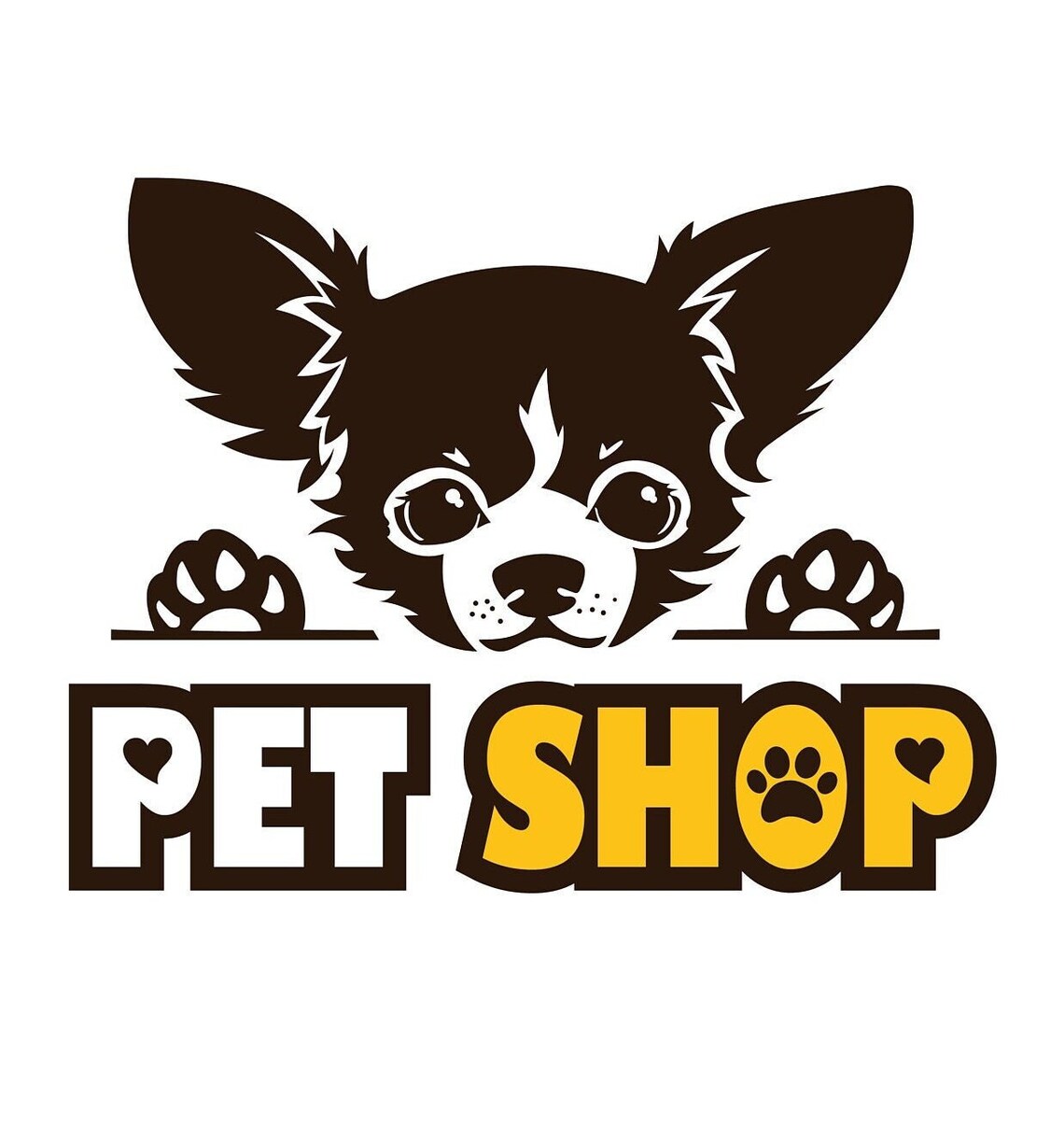 Pet Shop Logo / Editable Dog Logo / Pet Grooming Logo Design ...