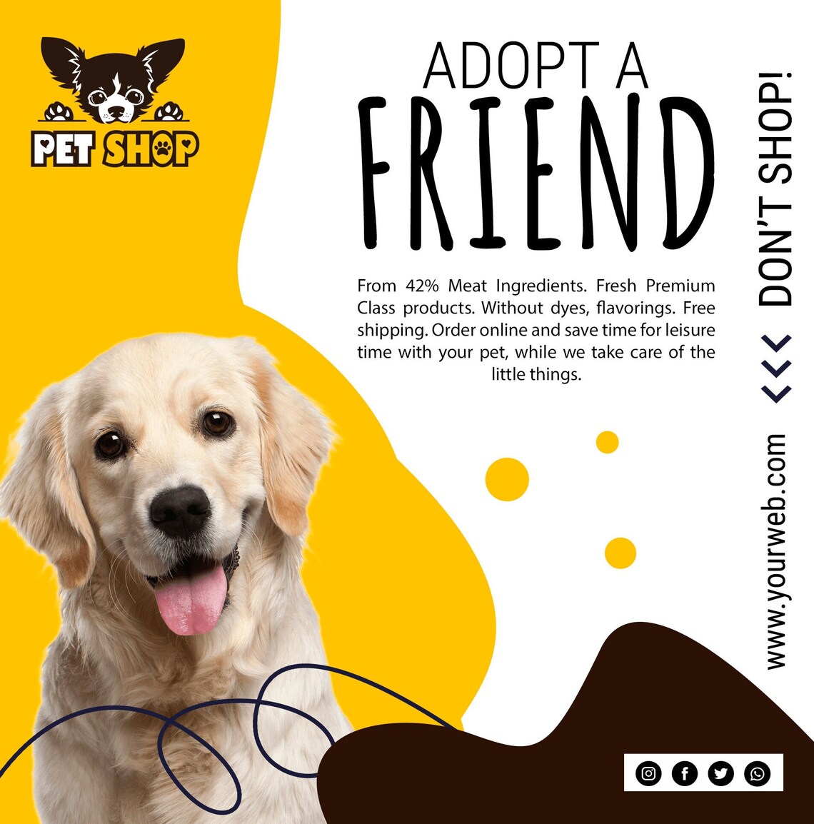 Pet Shop Logo / Editable Dog Logo / Pet Grooming Logo Design / - Etsy