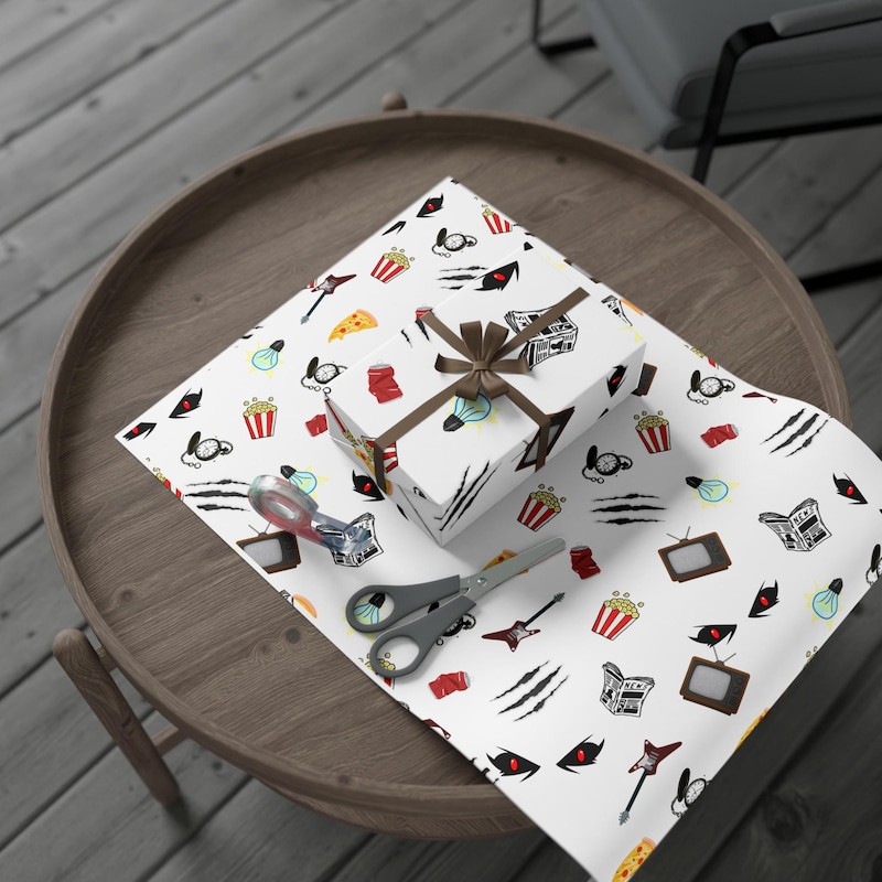Strangers Things Wrapping Paper - Etsy