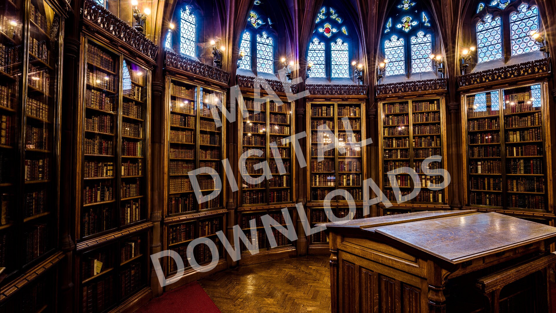 Zoom Background, Work From Home, Book Background, Digital Background ...