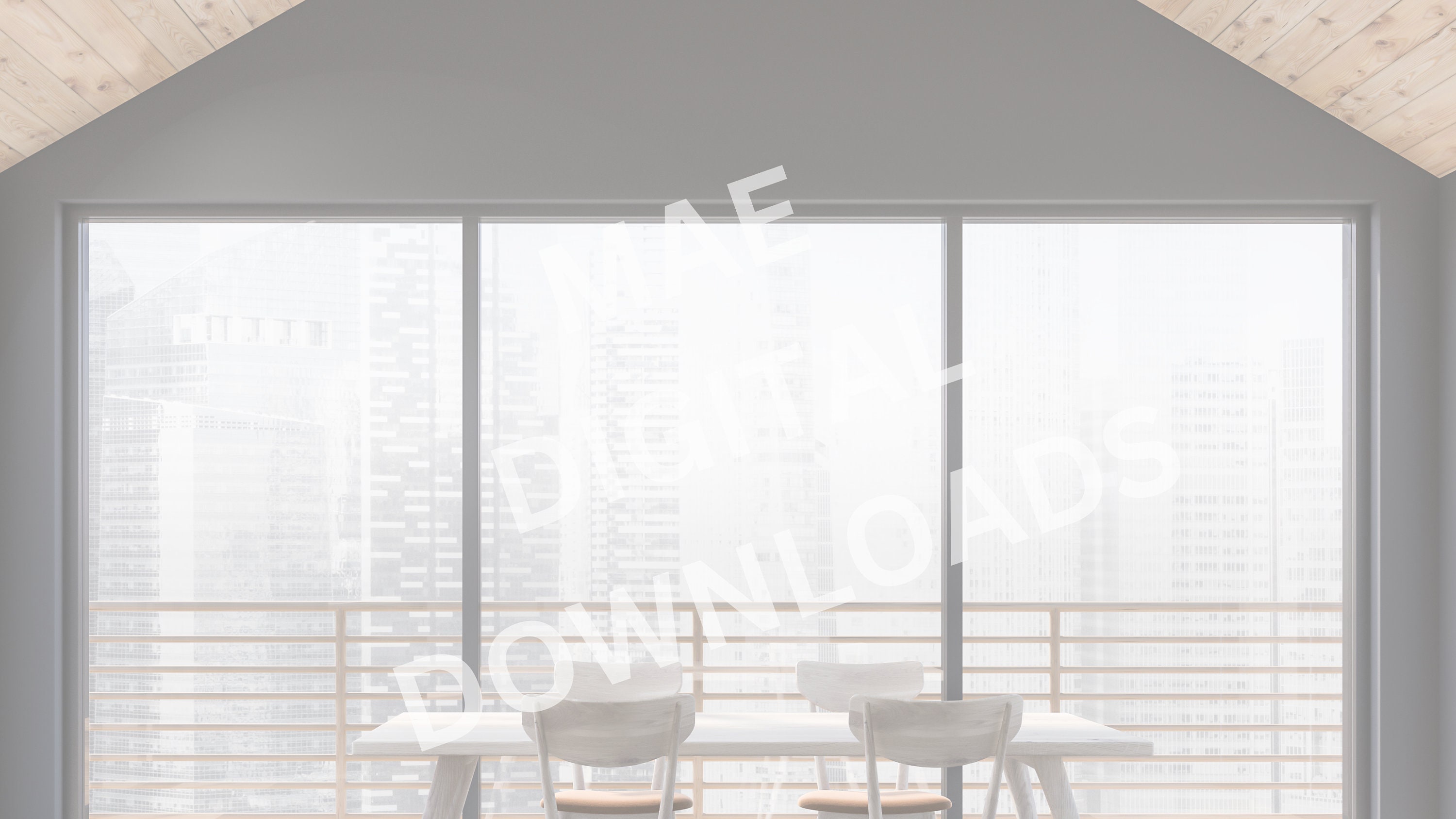 Buy Modern Office Zoom Background, Work From Home Digital Background ...