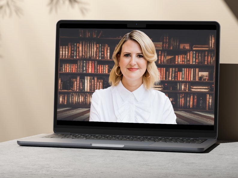 Zoom Background for Work From Home Office Digital Background - Etsy ...