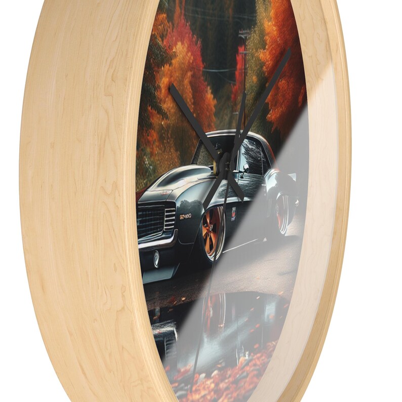Classic American Muscle Clock, Retro 1969 Chevrolet Camaro Decor, Gift ...