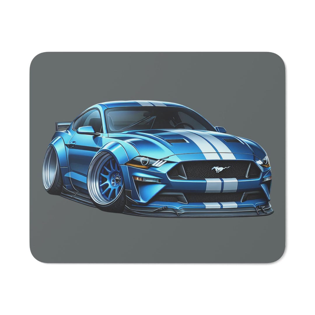 Ford Mustang Design Mouse Pad, Car Enthusiast Gift, 2020 Mustang ...