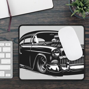 Gaming Mouse Pad 1955 Chevy Caricature, Original Gamepad, Performance ...