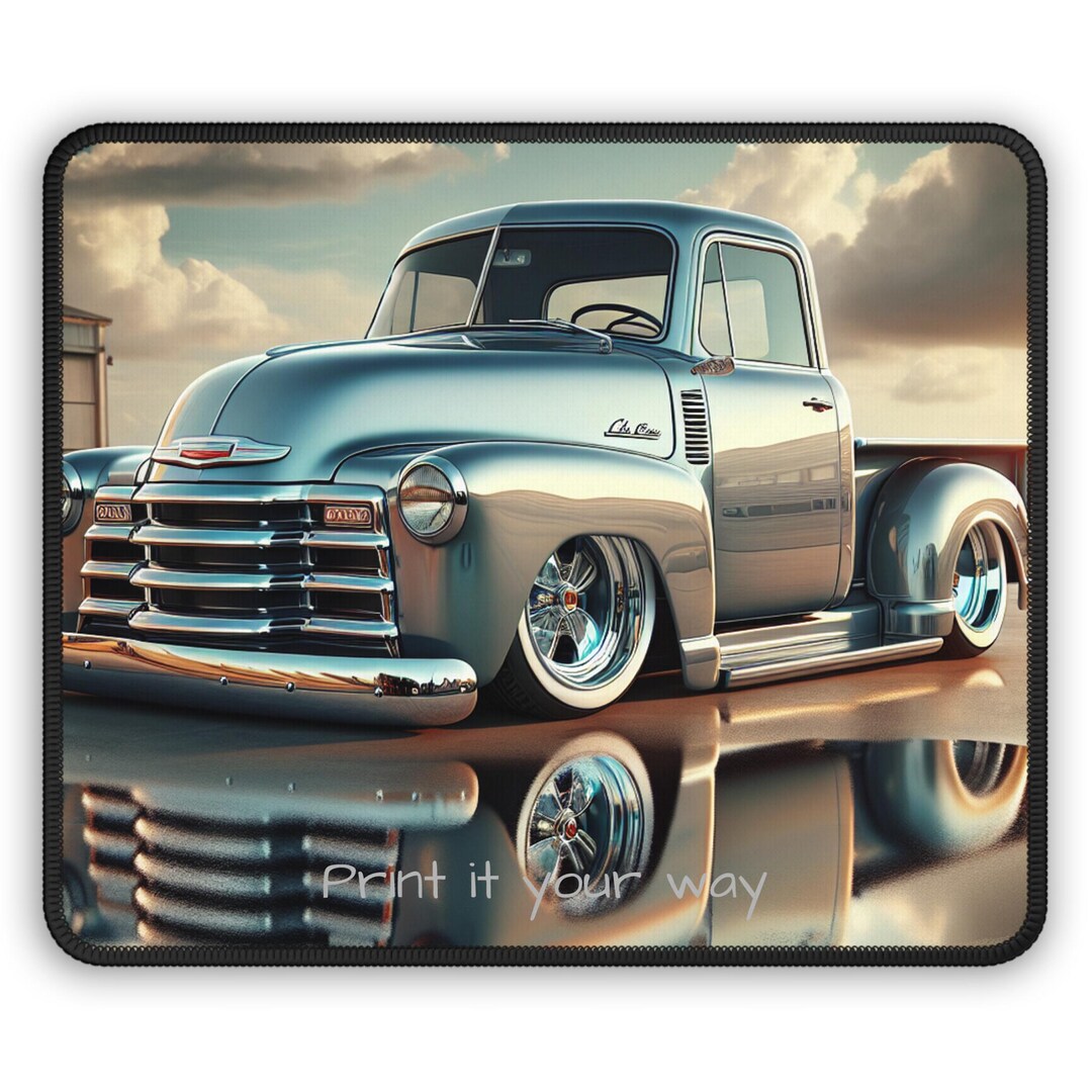 Original 1953 Chevrolet Gaming Mouse Pad, Enhanced Experience, Gamer ...