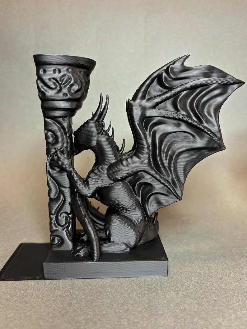 3D Printed Dragon Bookend Bundle Booktok Fourth Wing Iron Flame ...