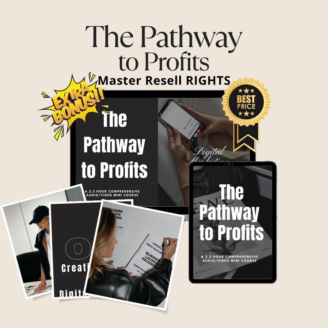 Pathway to Profits Mini Courses 2024 | Intro to Digital Marketing Faceless | Instagram Themepage ...