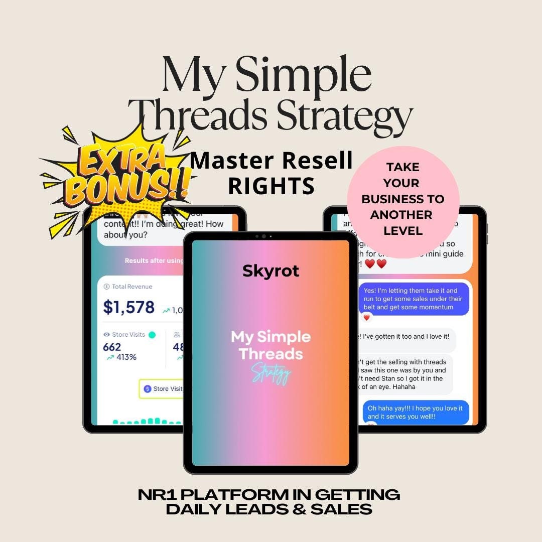 My Simple Threads Strategy 2024 | Threads Growth | Digital Marketing ...