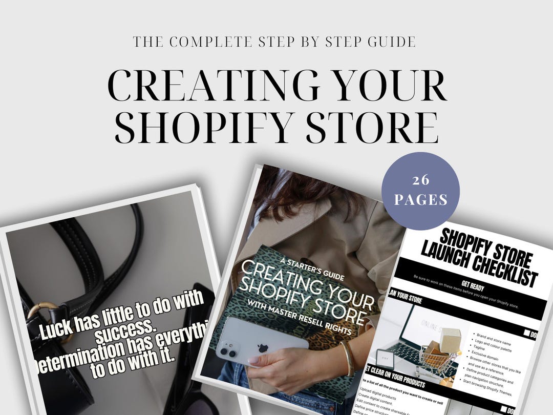 Shopify Website Setup Guide |MRR 2024 |A Starter's Shopify Set up Guide |shopify Business Plan ...
