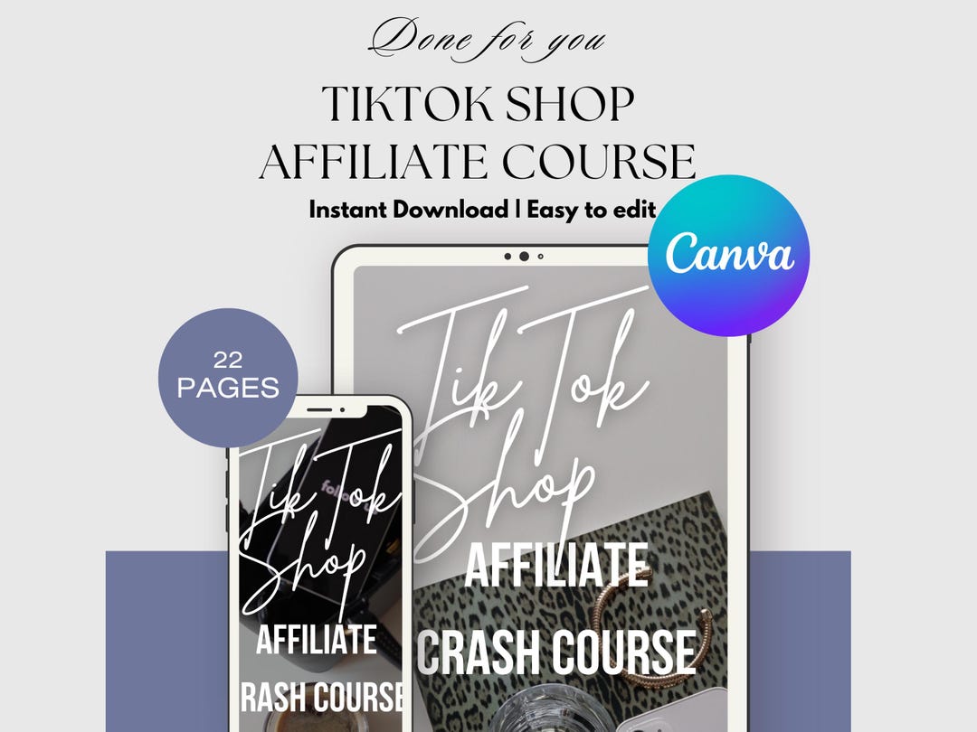 Tiktok Shop Affiliate Guide | MRR & PLR | Ebook Instant Download | Master Resell Rights as Your ...