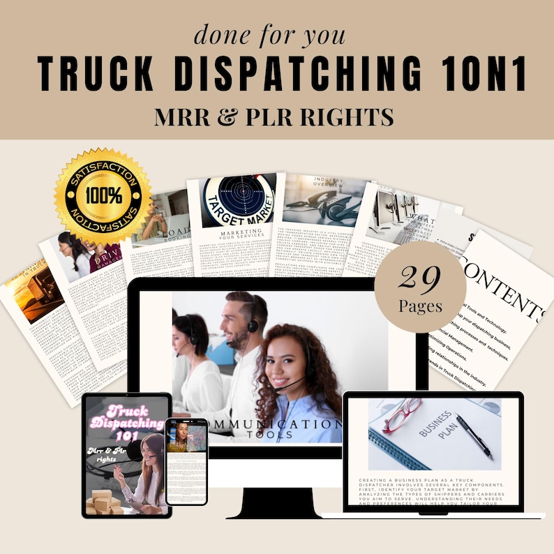 Truck Dispatching 101 Mini Guide: Career Starter (29 Page Digital Guide) - Etsy