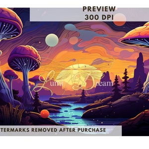 Alien Otherworld, Vtuber Virtual Background for Zoom, Teams, Twitch ...