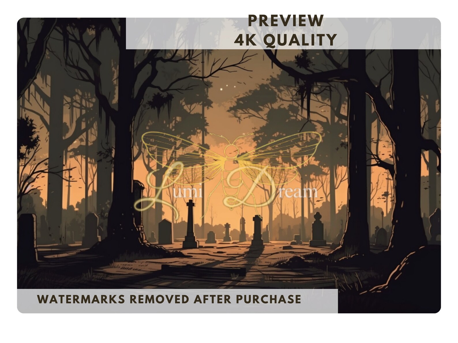 Lofi Historic Graveyard, Vtuber Background, Twitch Virtual Background ...