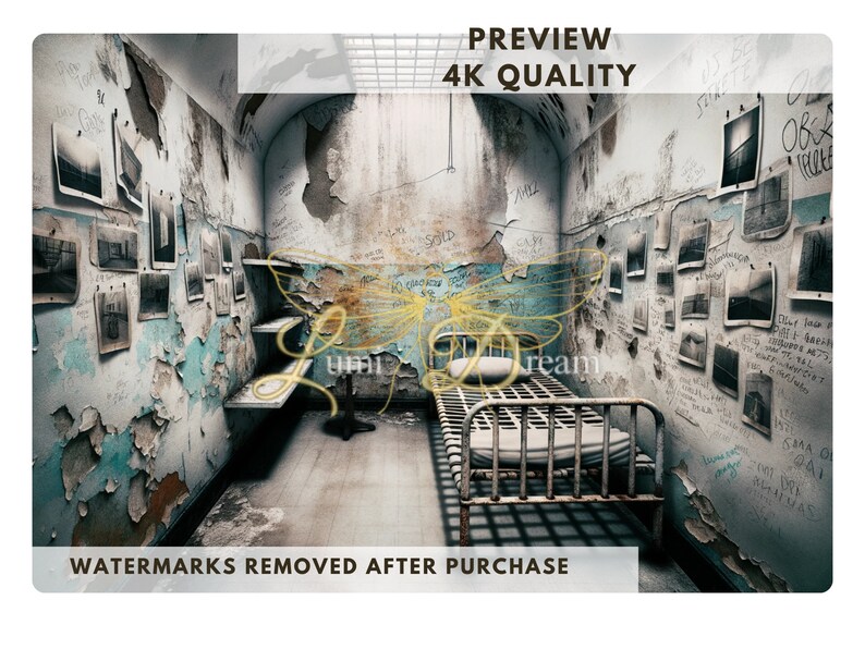 Prison Cell Lofi Vtuber Virtual Background for Zoom, Teams, Twitch ...