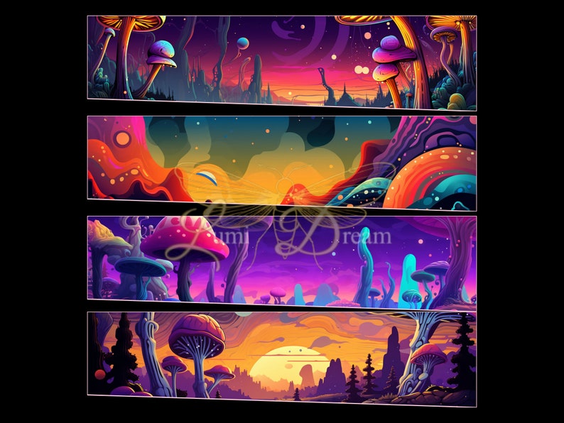 Alien Otherworld Vtuber Virtual Background for Zoom Teams - Etsy