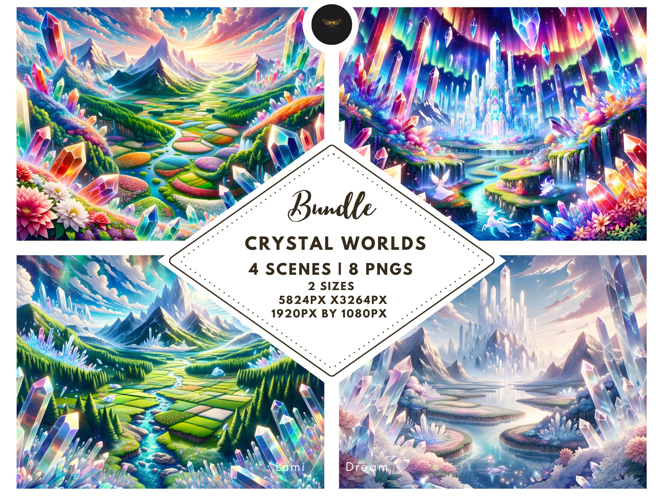Crystal Worlds Twitch Zoom Vtuber Teams Twitch Profile - Etsy