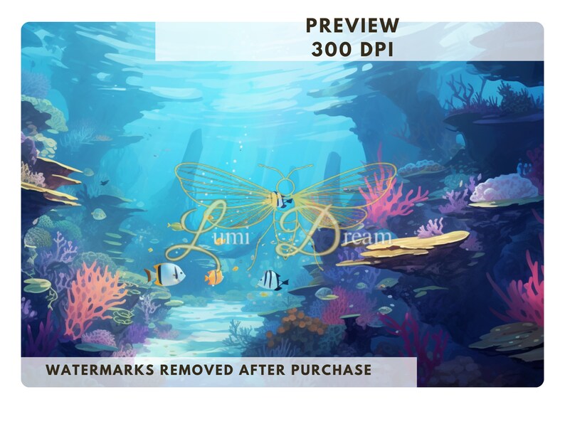 Aquatic Caves, Vtuber Virtual Background for Zoom, Teams, Twitch Banner ...