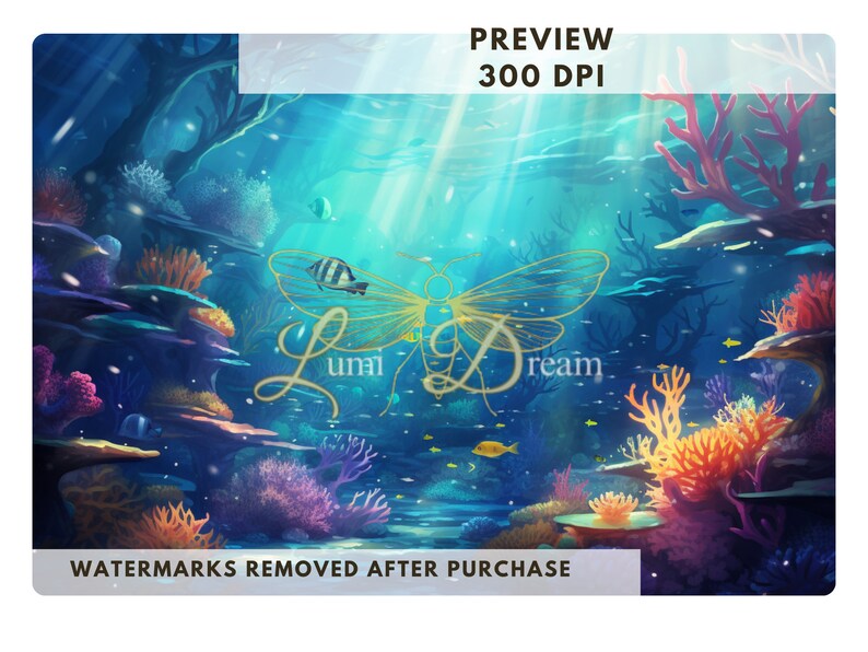 Aquatic Caves, Vtuber Virtual Background for Zoom, Teams, Twitch Banner ...