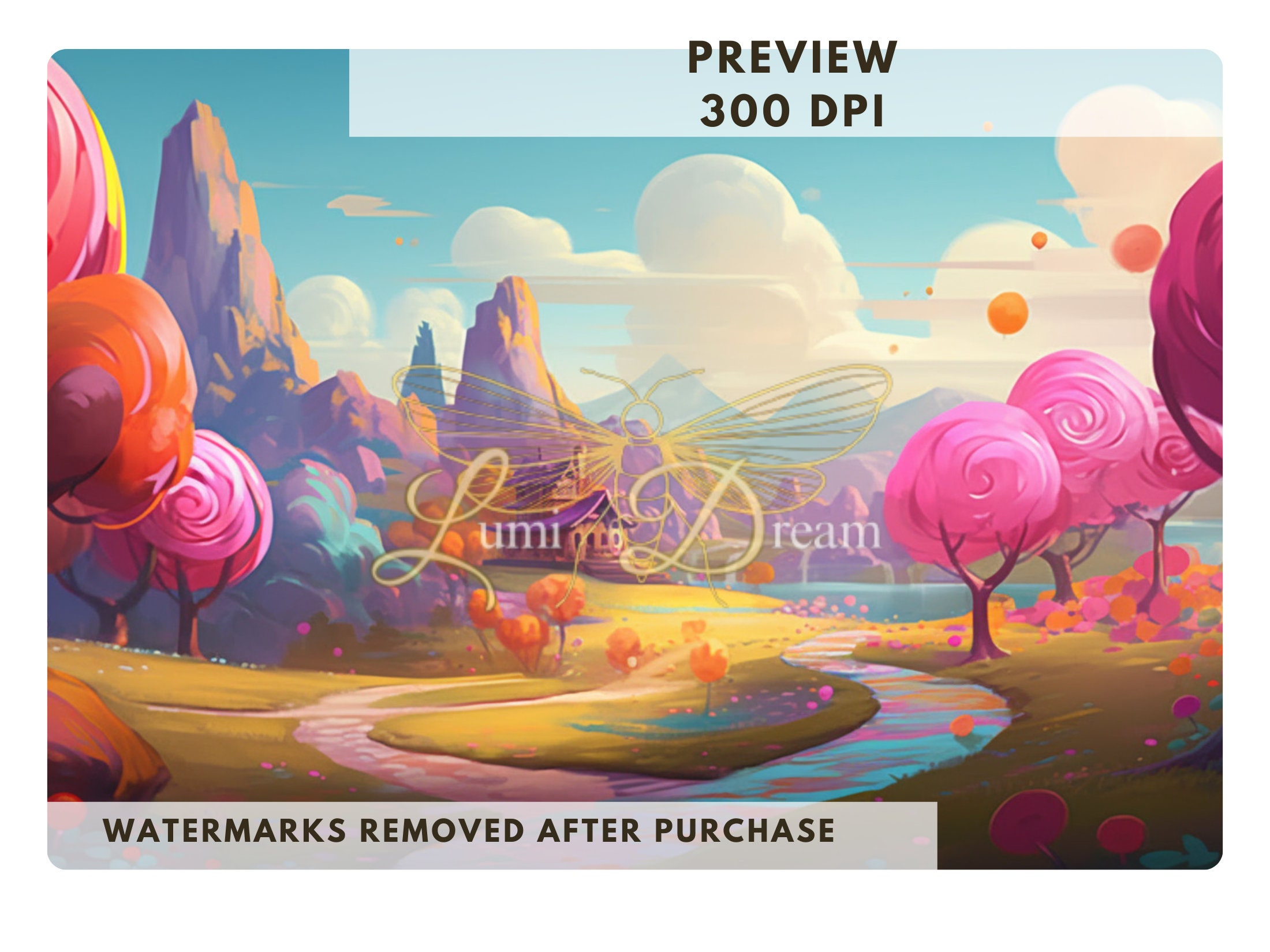 Anime Candy Land, Vtuber Virtual Background for Zoom, Teams, Twitch ...