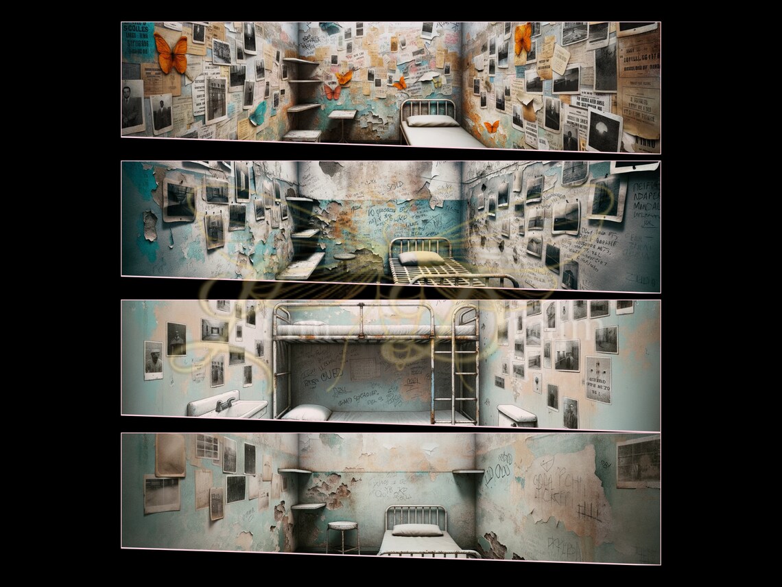 Prison Cell Lofi Vtuber Virtual Background for Zoom Teams - Etsy