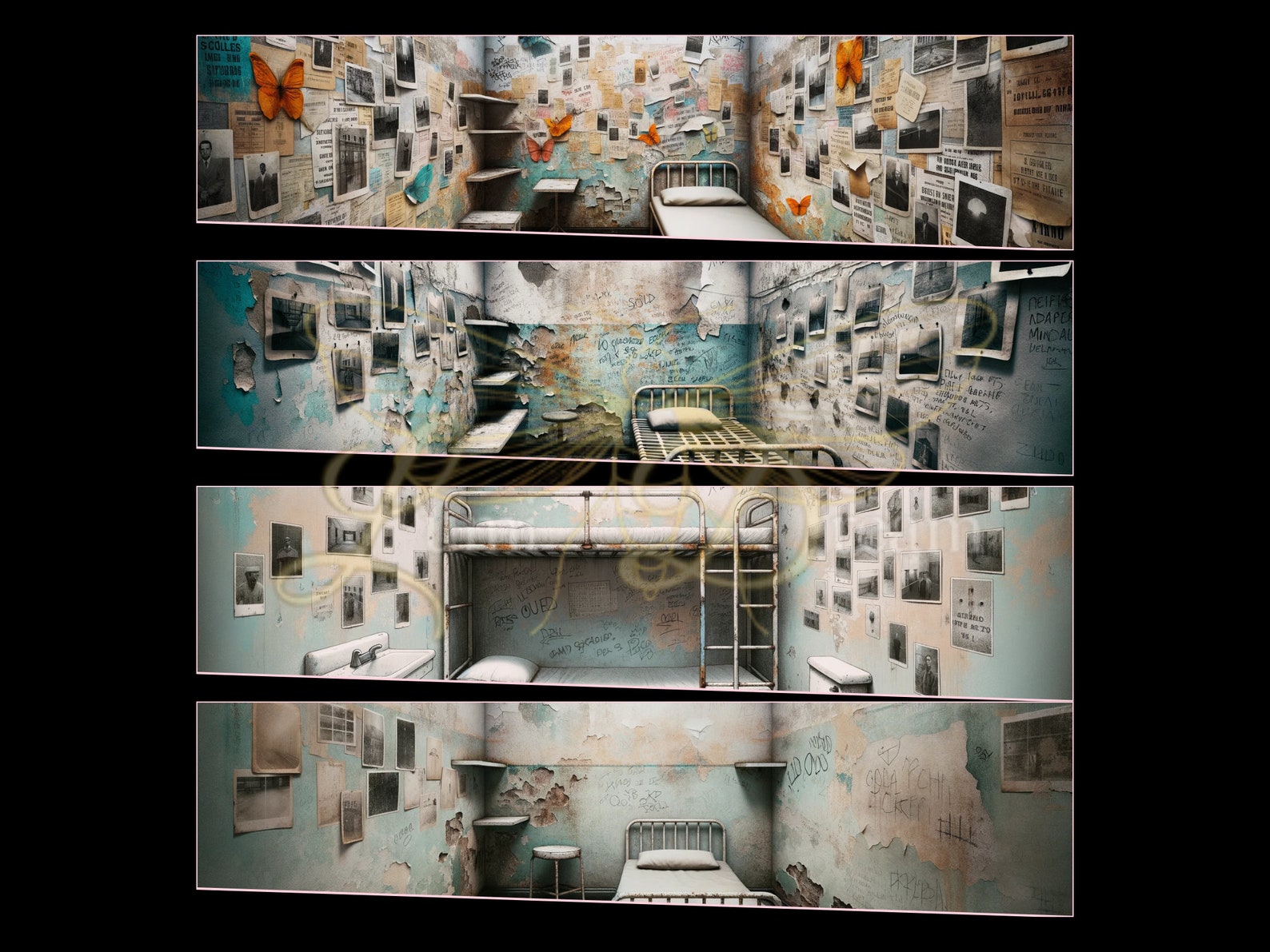 Prison Cell Lofi Vtuber Virtual Background for Zoom, Teams, Twitch ...