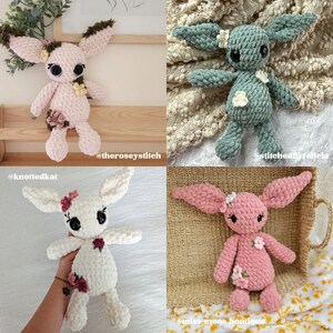 Freya the Floral Nymph Crochet Pattern PDF - Etsy
