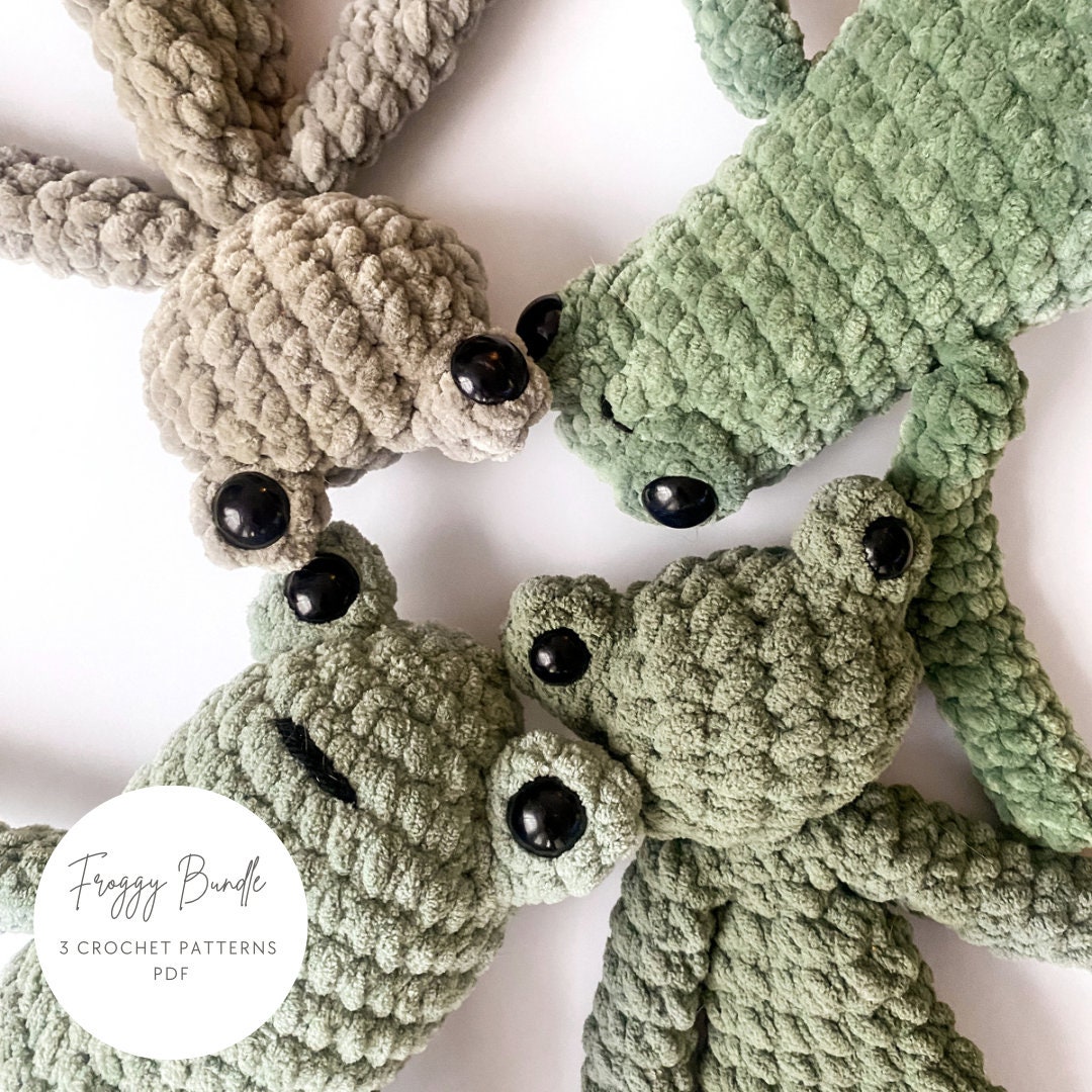 Froggy Bundle - Crochet Pattern Bundle PDF - Etsy