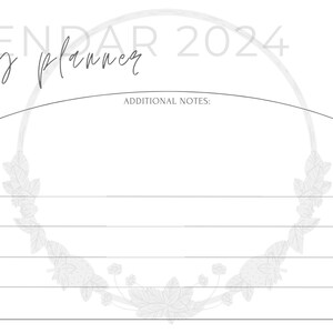 Printable Weekly Planner. Calendar 2024. - Etsy