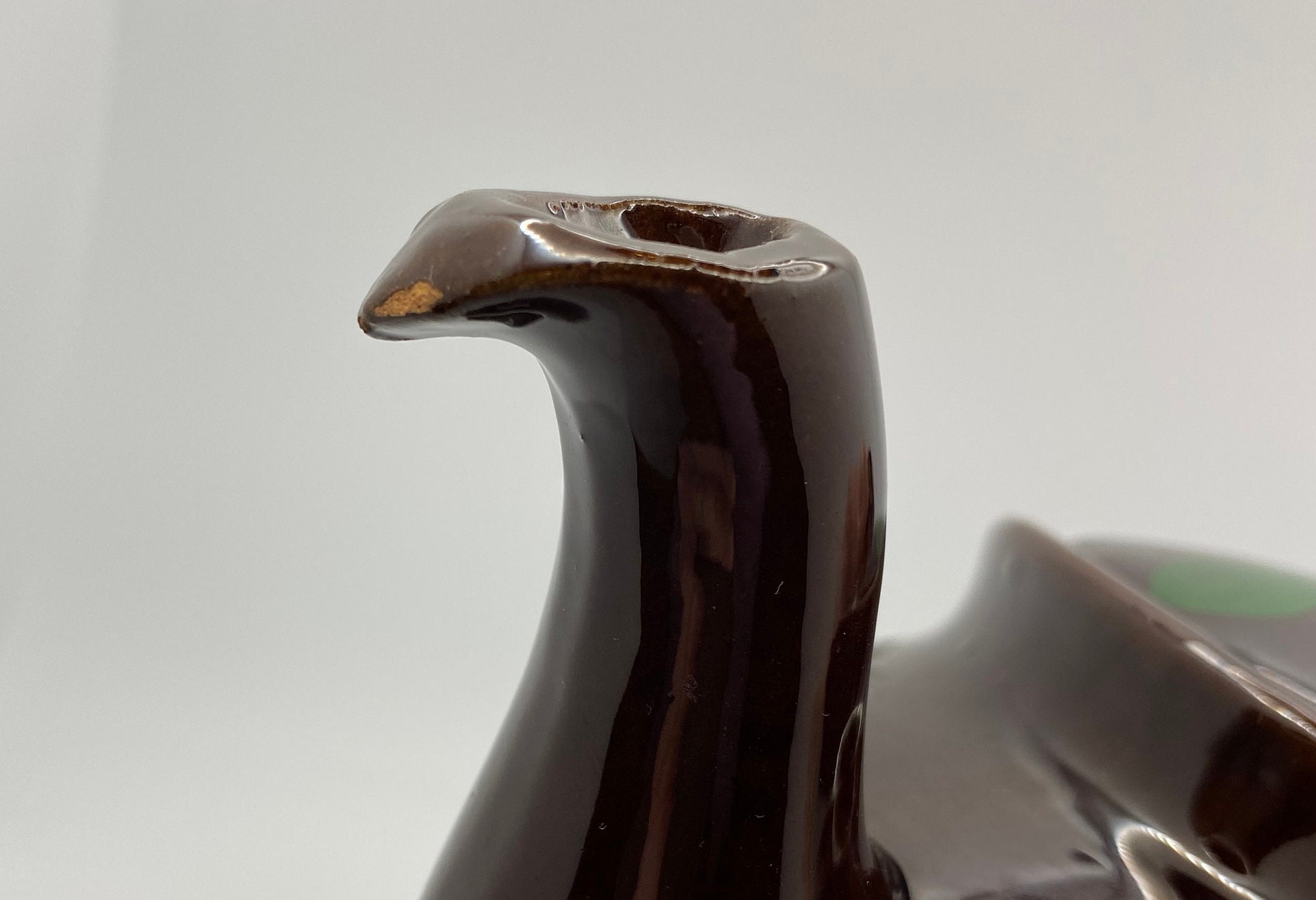 Vintage Royal Canadian Art Pottery Teapot Brown Betty Style - Etsy