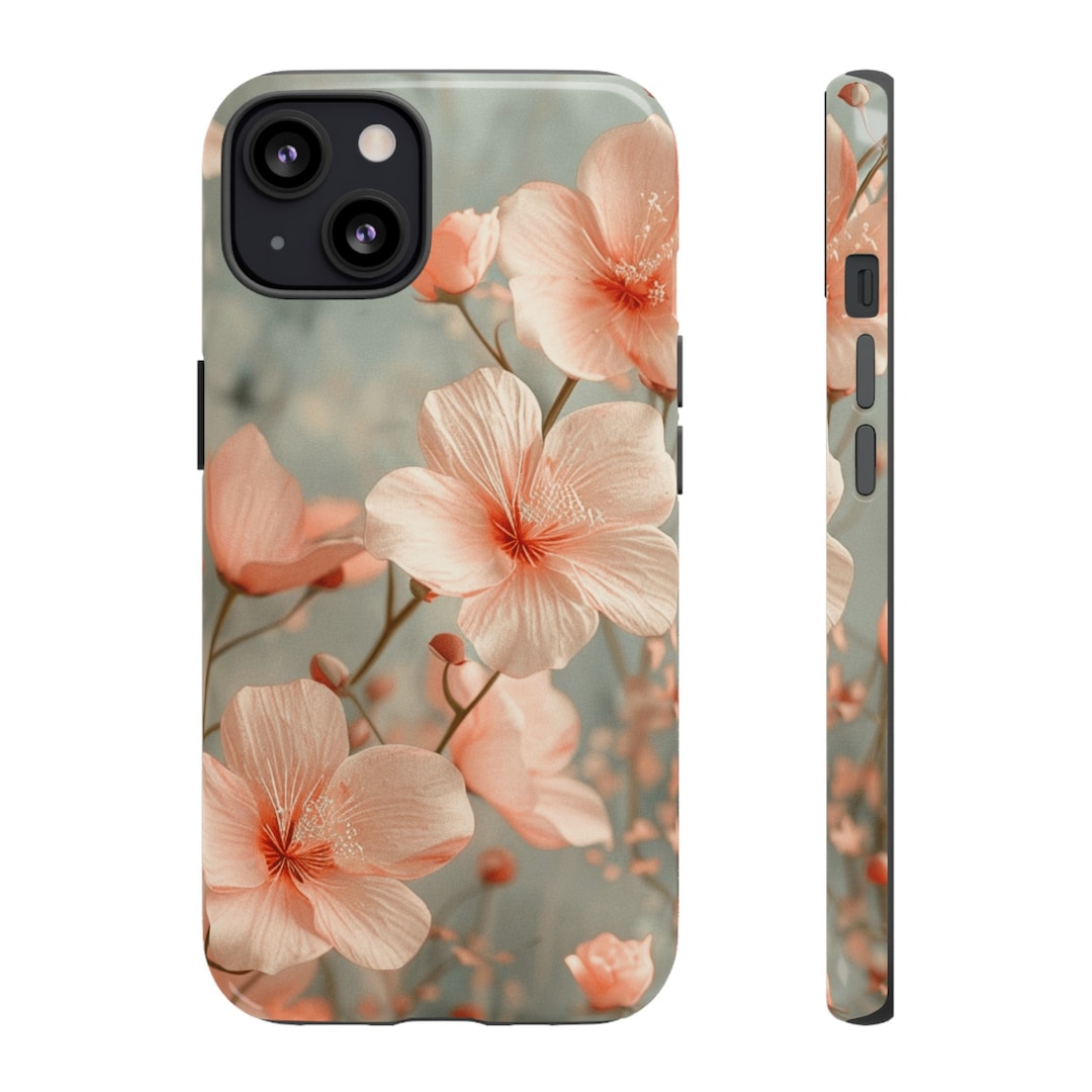 April Sweetpea Tough Case, Floral Design, Beautiful Phone Case ...