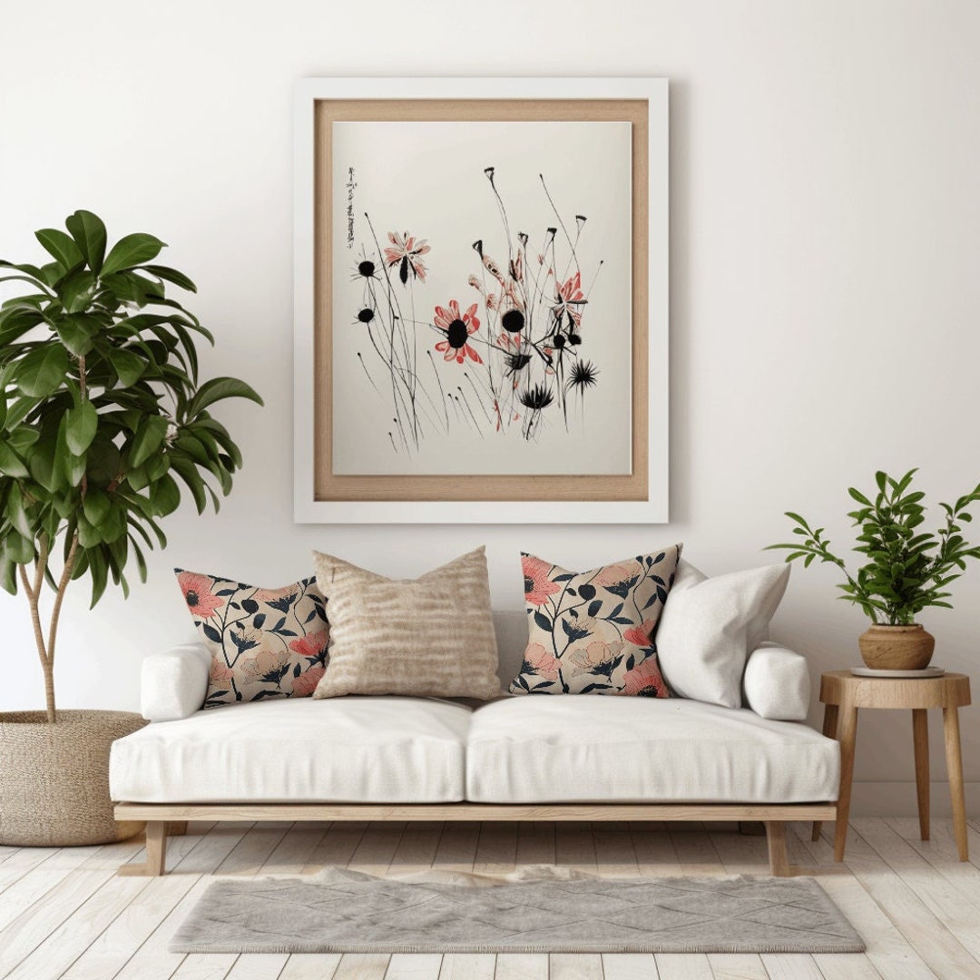 Blushing Poppies Throw Pillow, Toss Pillow, Spring Style, Poppy Lover ...