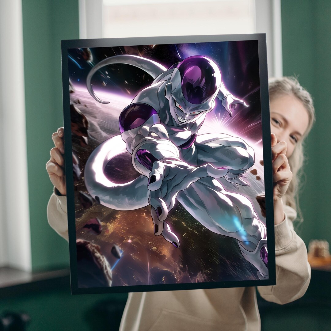 Freezer Poster, Dragonball Lover, Anime Gift, Birthday Gift - Etsy