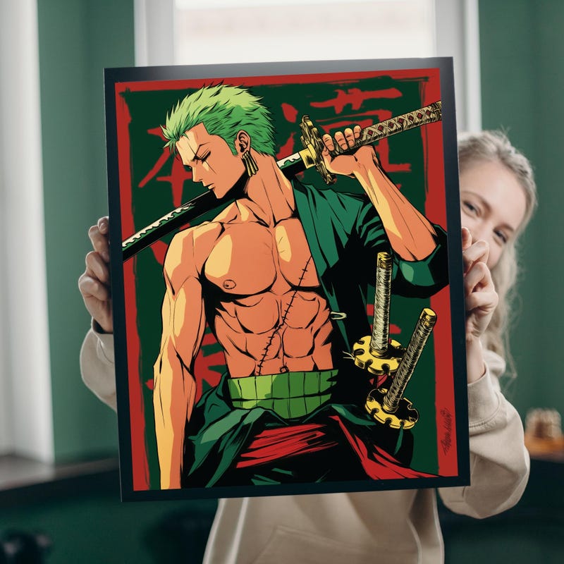 Roronoa Zoro - Etsy