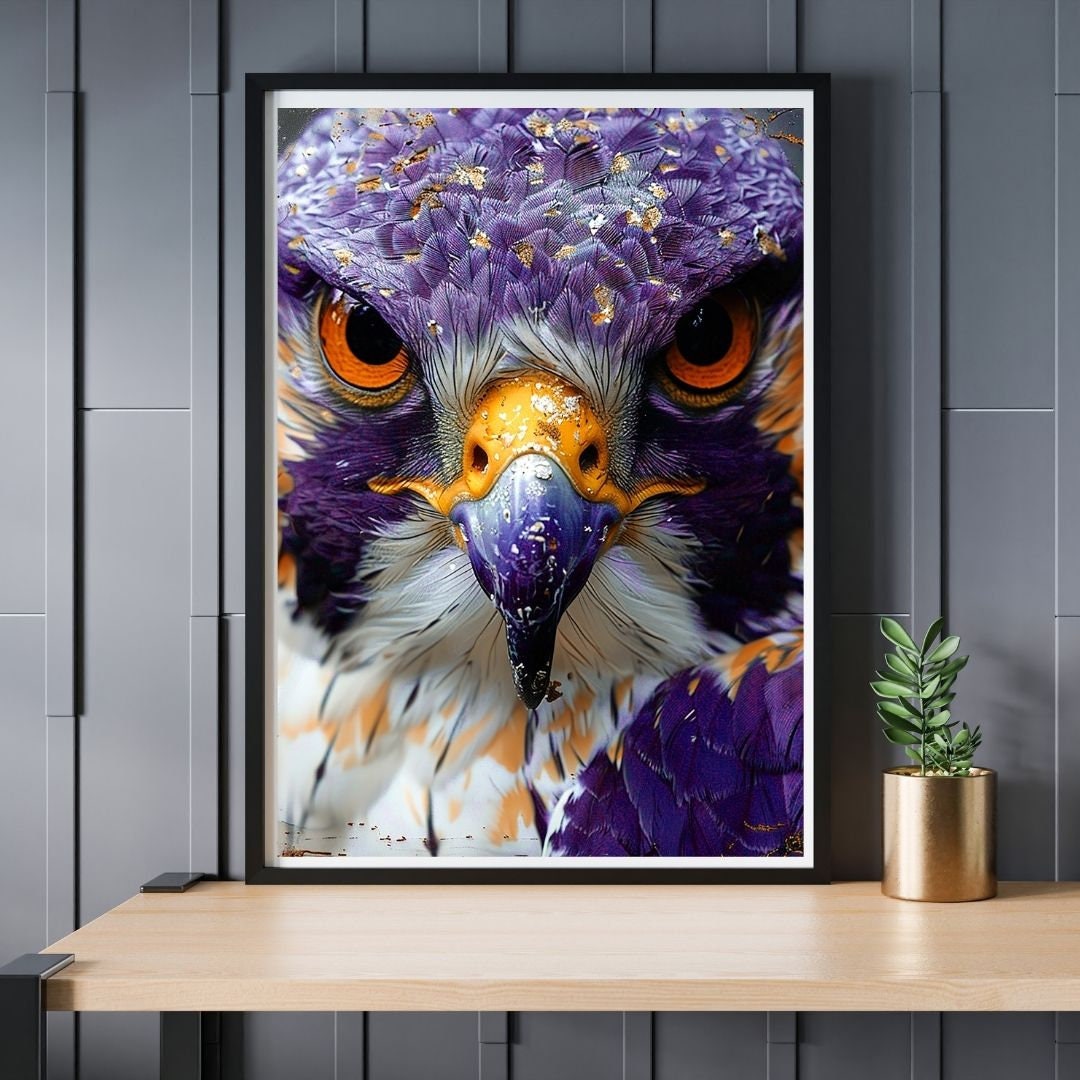 Falcon Digital Art Wall Art Wall Art Prints Digital Wall Art Wall Art ...