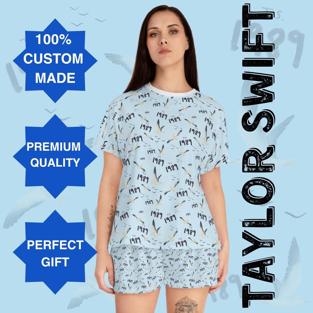1989 Pajama Set, Taylor Swift 1989 Sleep Wear, Perfect Gift for ...