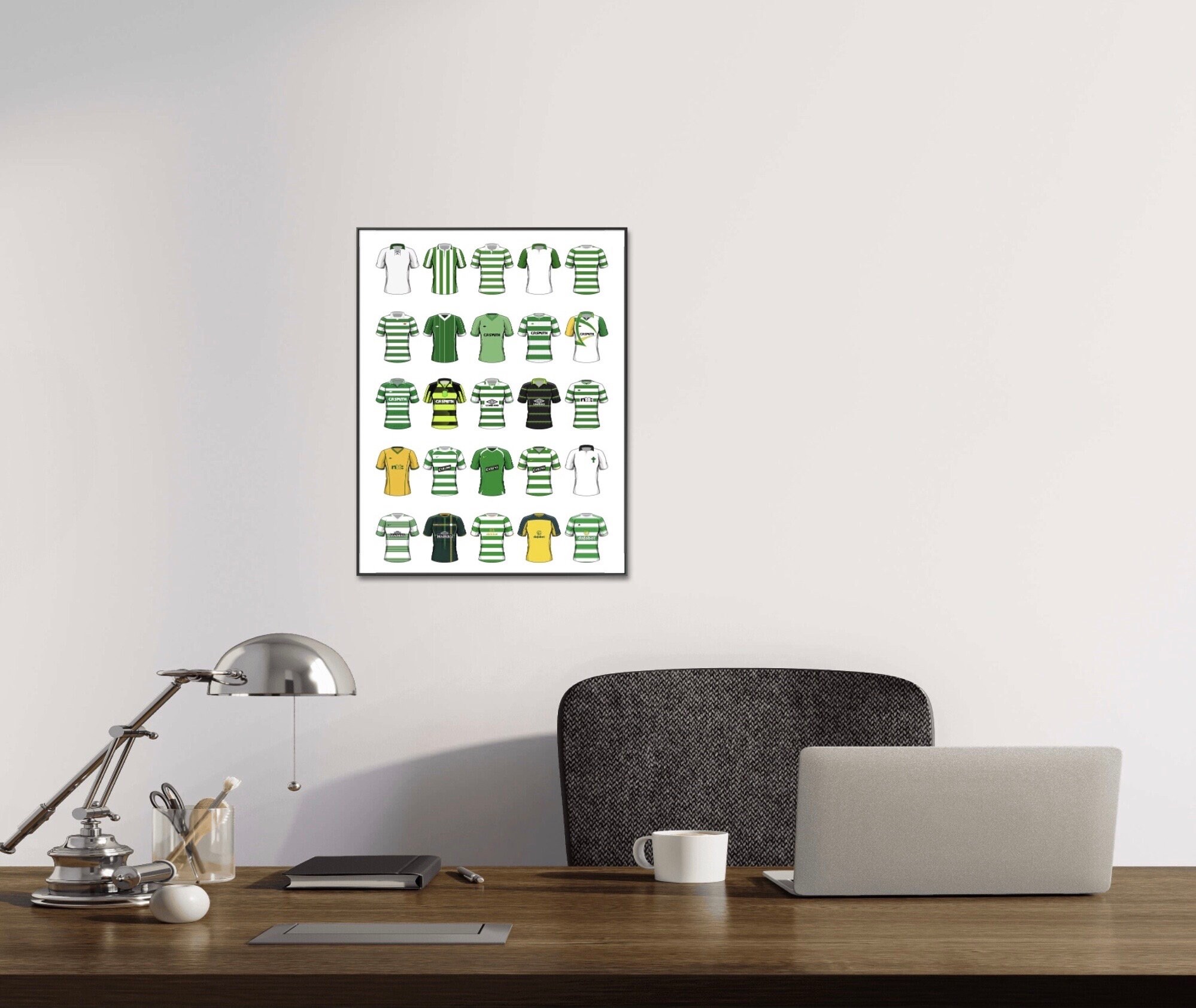 Celtic Football Shirt Poster, Celtic Football Club Celtic Football ...
