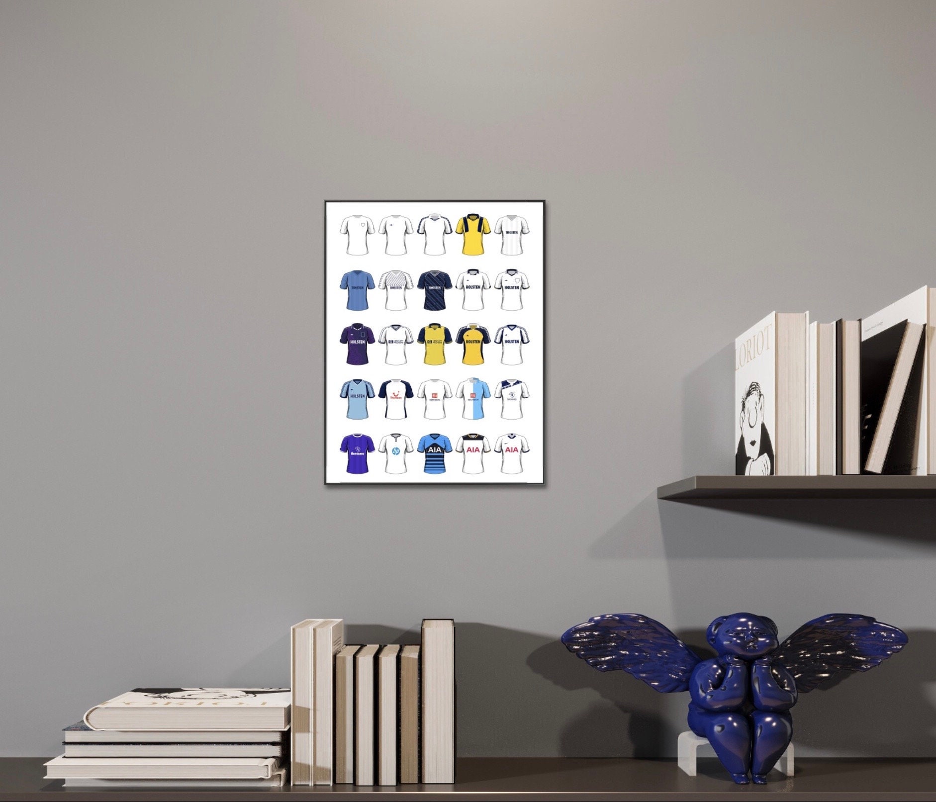 Tottenham Hotspur Football Poster, Tottenham Football Shirt Poster ...